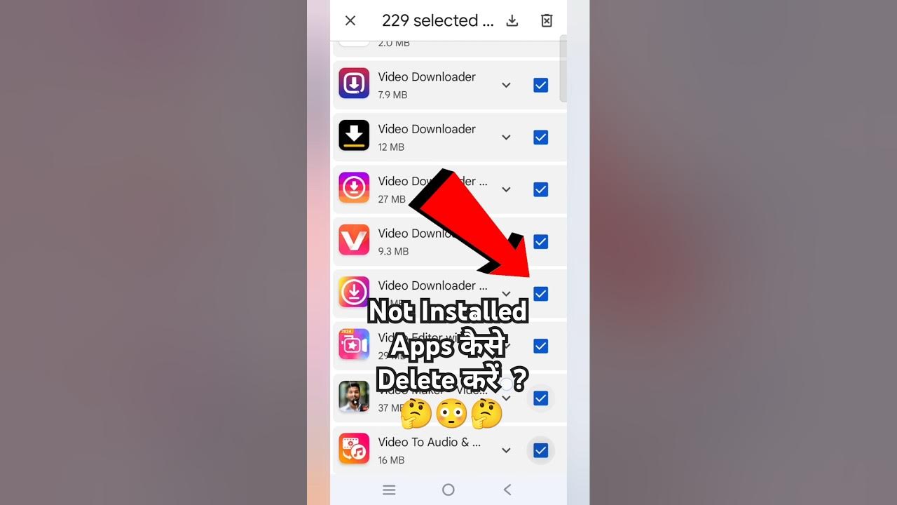 Play Store Se Not Installed Apps Kaise Delete Kare | How To Delete Not Installed Apps In Play ...