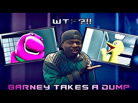 Barney takes a dump - mainmeister
