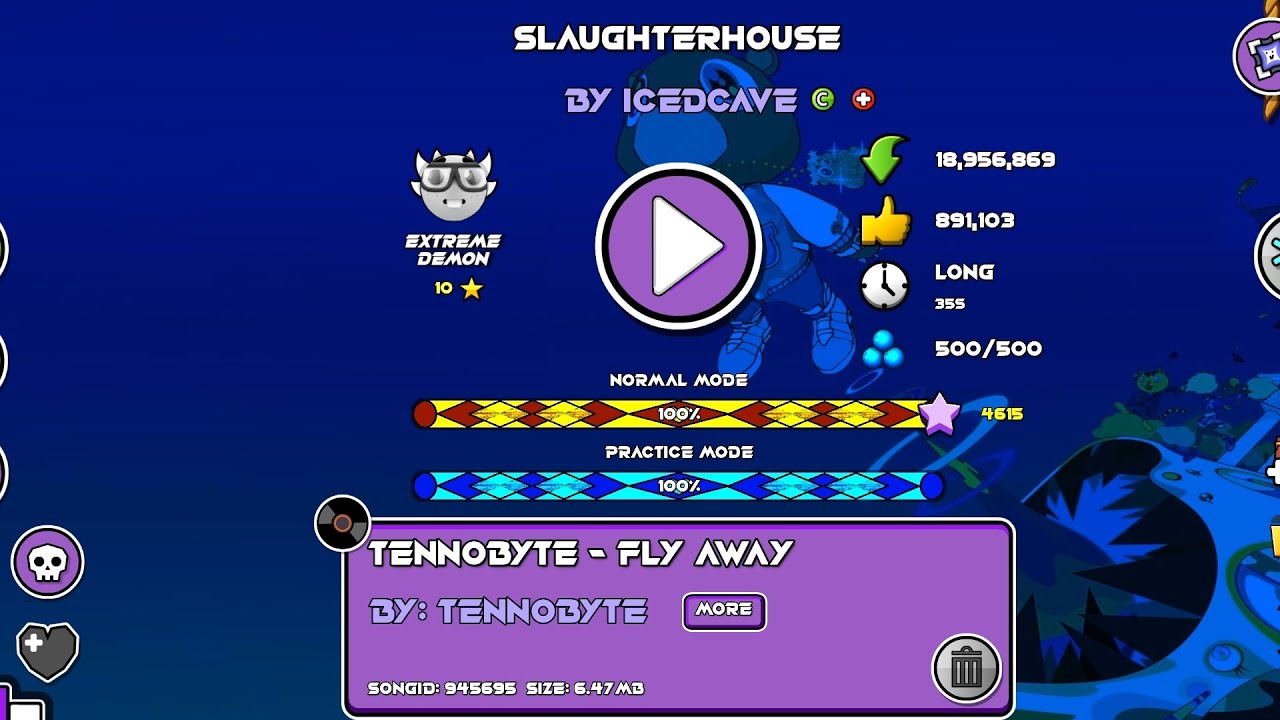 slaughterhouse 100% geometry dash extreme demon top 11 (hecho con ...