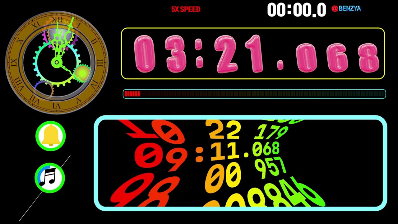 rolling timer 30 minutes rotate countdown timer alarm🔔UHD/4K/2160p ...