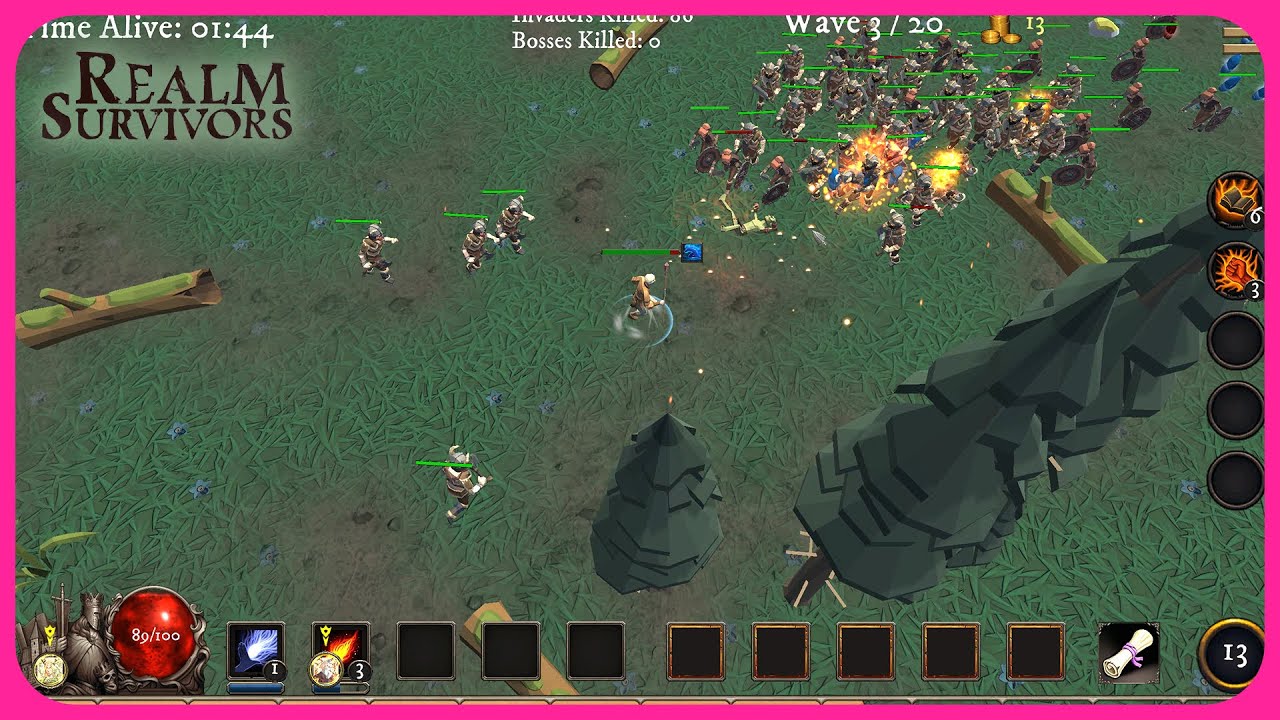 Realm Survivors Gameplay (demo) - YouTube
