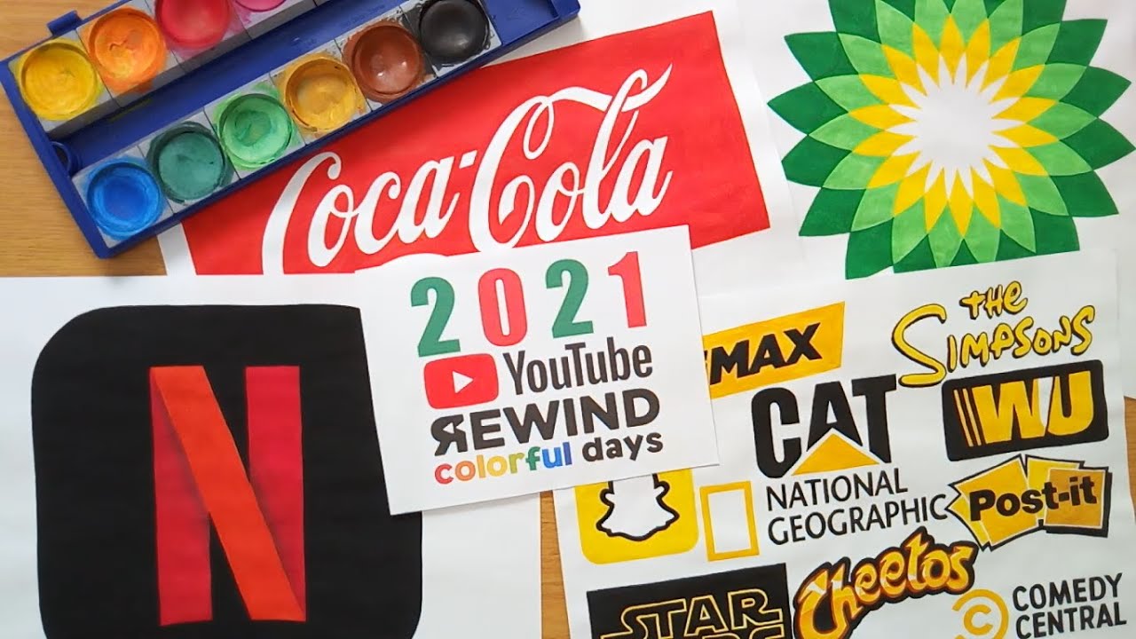 YouTube Rewind 2021 - colorful days - All logos from 2021 - YouTube