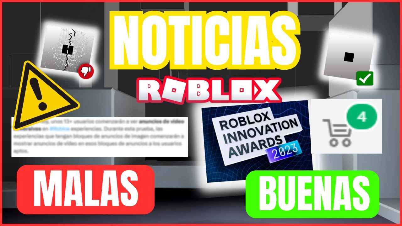ULTIMAS NOTICIAS DE ROBLOX BUENAS Y MALAS ROBLOX INNOVATION AWARDS ...