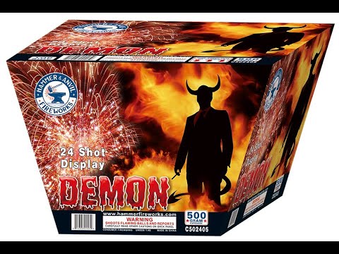 Demon - Hammer and Anvil Fireworks - YouTube
