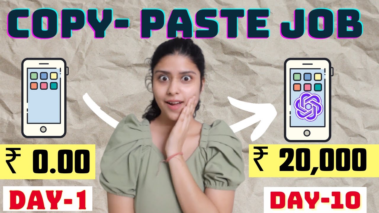Earn Rs 20,000🤑 Part Time | Copy Paste | Work From Home😍 | Make Money ...