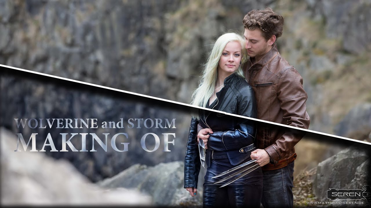 Making of - Wolverine and Storm - YouTube