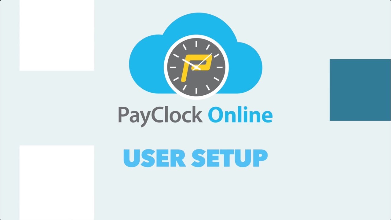 Lathem PayClock Online - User Setup - YouTube