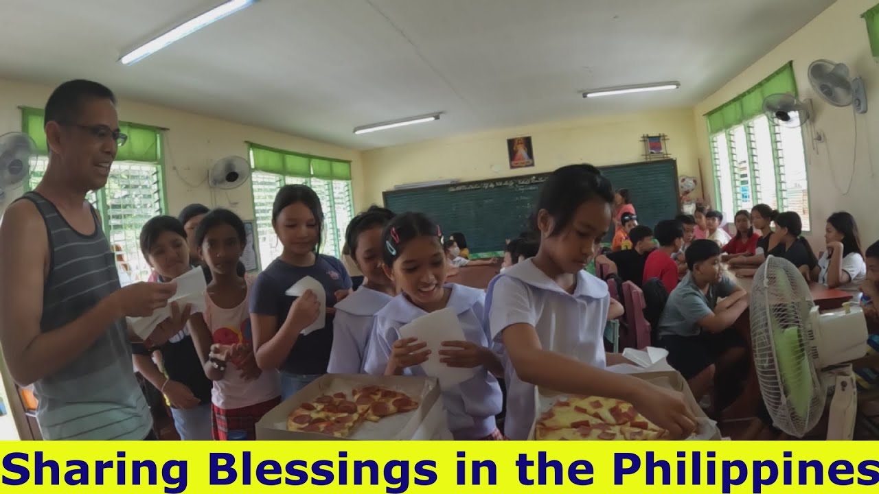 Sharing Blessings in the Philippines - YouTube