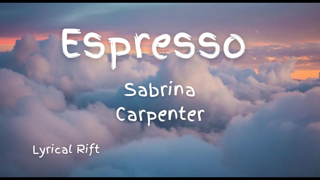 Espresso - Sabrina Carpenter ( Audio Visualizer) - YouTube