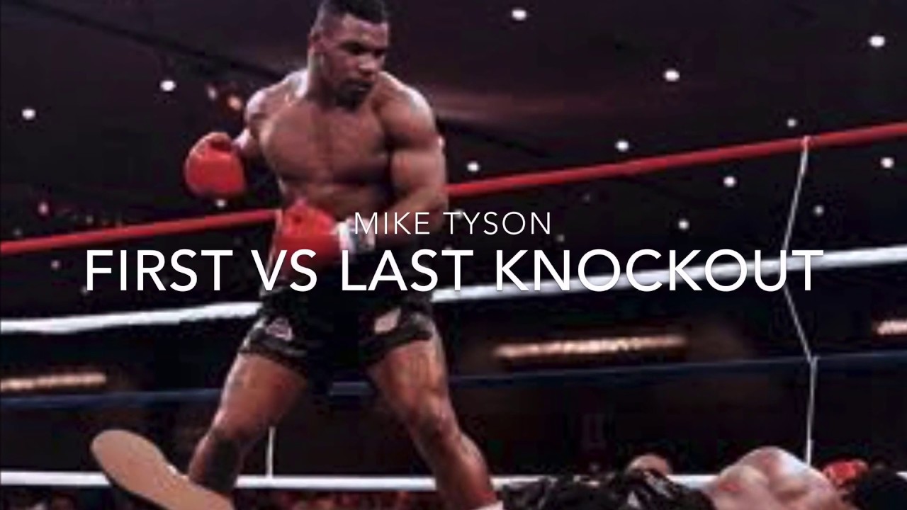 Mike Tyson First vs Last Knockout - YouTube
