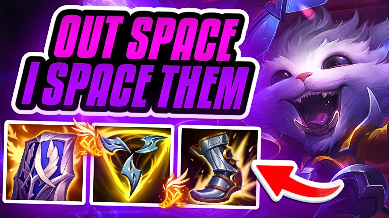 OUT SPACE THEM AND I SPACE THEM😎| Season 14 Gnar Ranked Gameplay ...