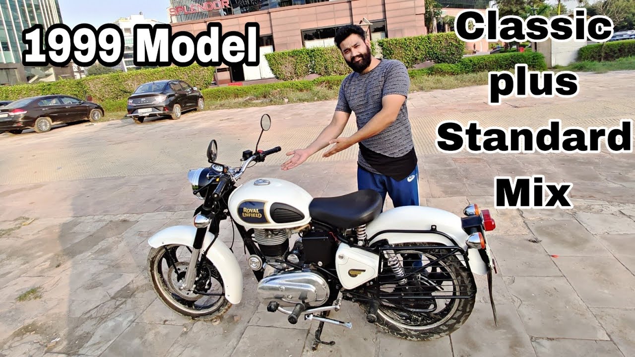 1999 Bullet Modified Into Classic Plus Standard Look | Old Enfield ...