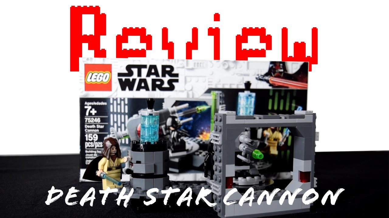 LEGO Star Wars Death Star Cannon Review! - YouTube