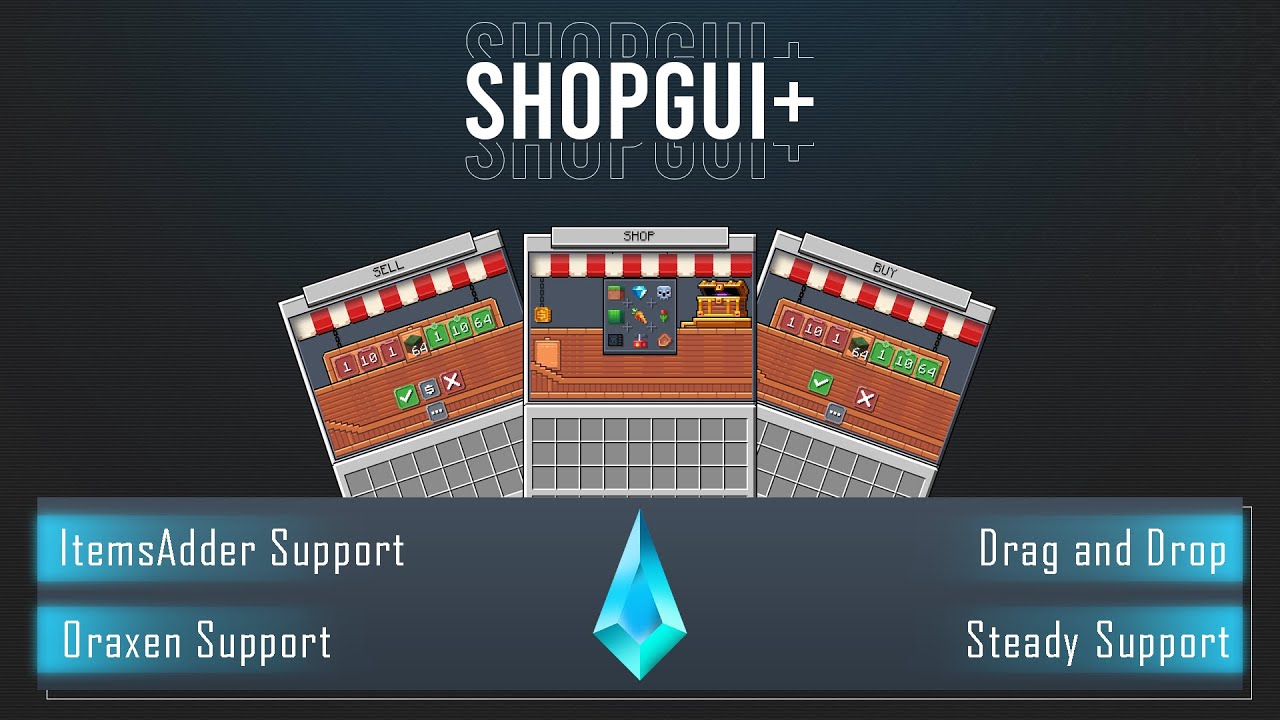 v0id | ShopGui+ UI v1.0 Preview - YouTube