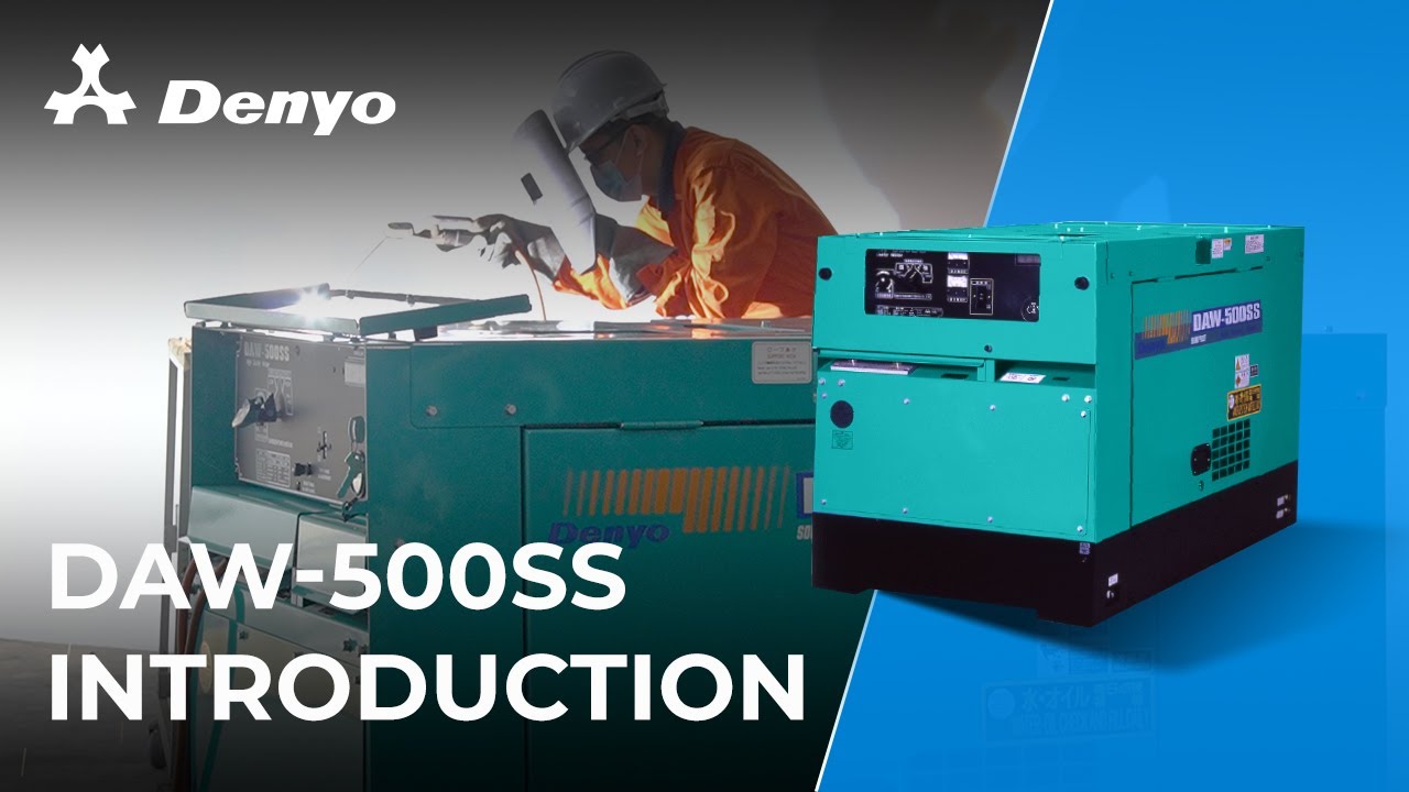 Denyo DAW-500SS Welder - Introduction Video - YouTube