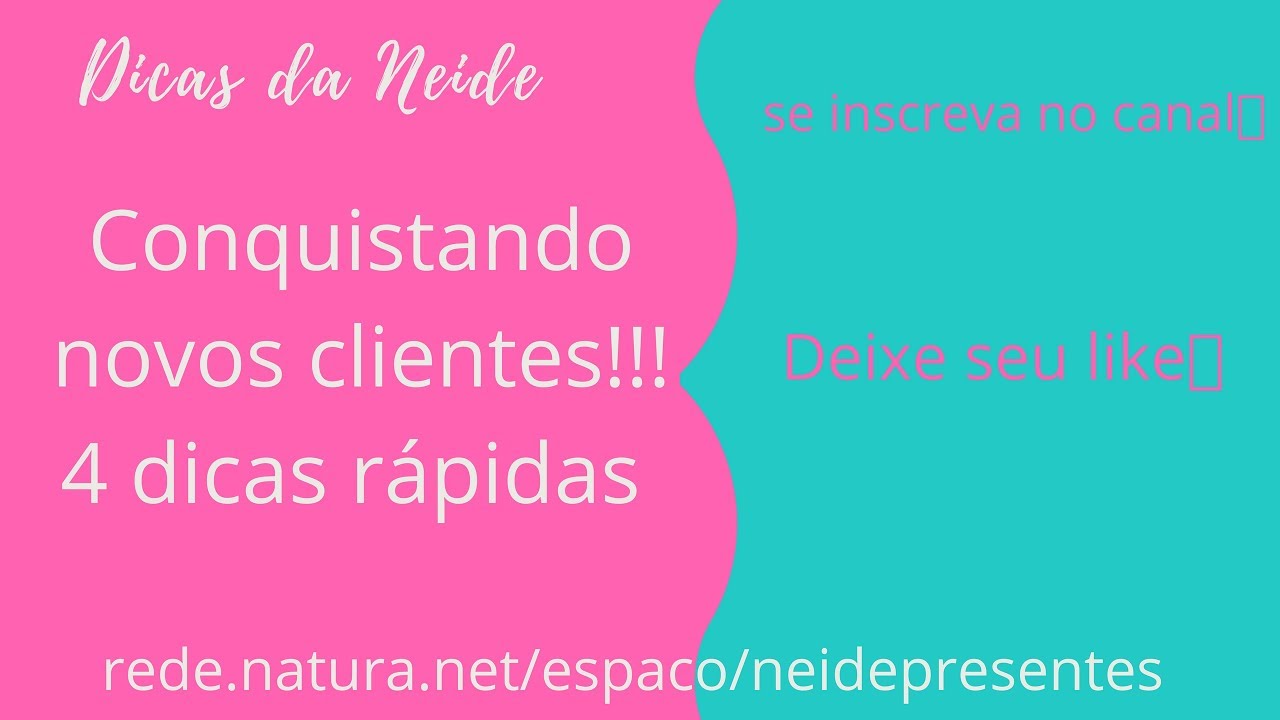 Conquistando novos clientes!!!4 dicas rápidas - YouTube