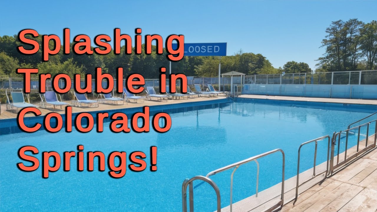 Colorado Springs City Pool Vandalized Twice Since Opening Day - YouTube
