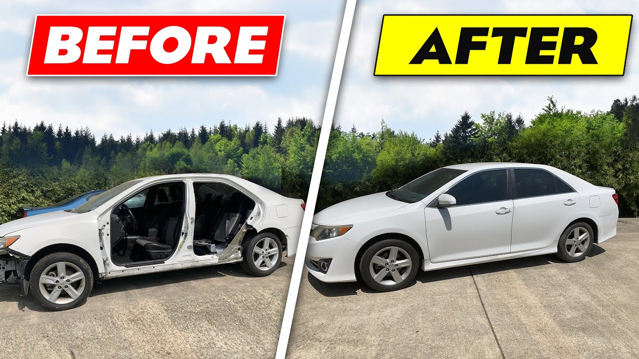 Toyota Camry Rebuild is Complete - YouTube