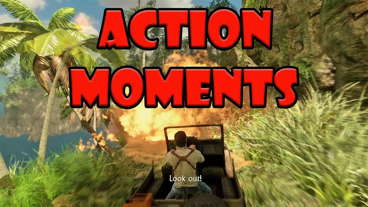 Uncharted: Drake's Fortune - Action Moments - YouTube