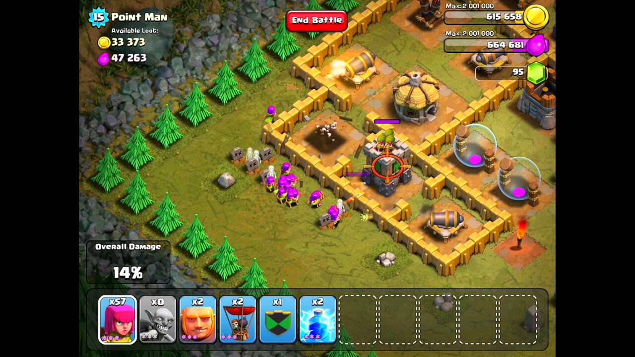 Clash of Clans Level 36 - Point Man - YouTube