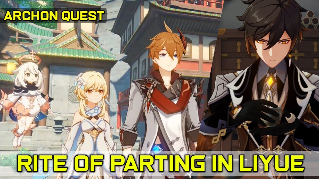 ARCHON QUEST Story Rite of Parting - Genshin Impact Indonesia - YouTube