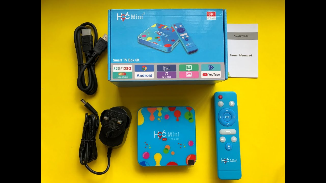 H96 Mini Allwinner H6 4GB 32GB/128GB Android 9.0 2.4G/5G WiFi BT4.0 TV ...