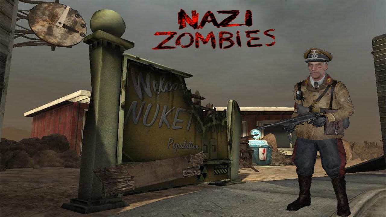 Call of Duty World at War Custom Map Nuketown Zombies 1-30 FULL ...