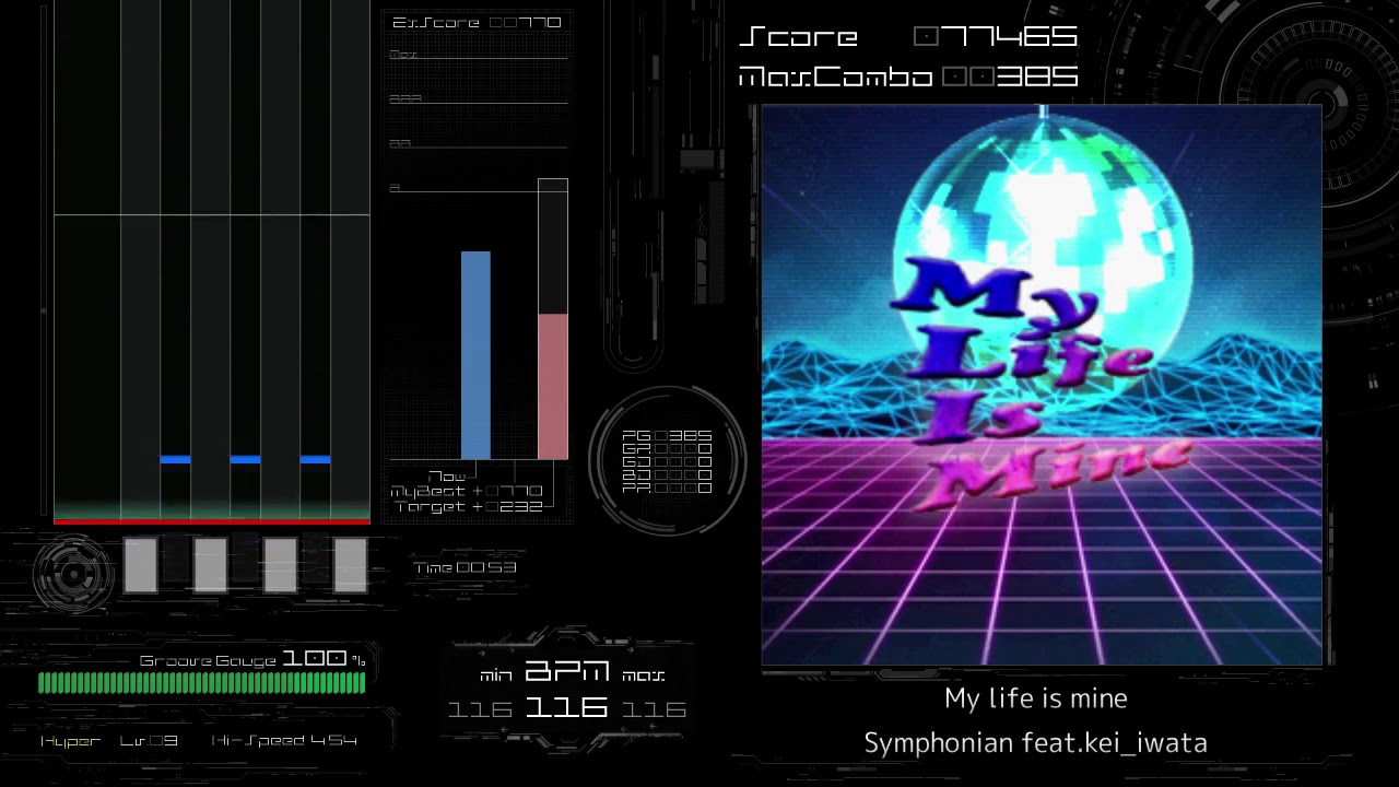 [BMS AutoPlay] My life is mine - Symphonian feat.kei_iwata - YouTube