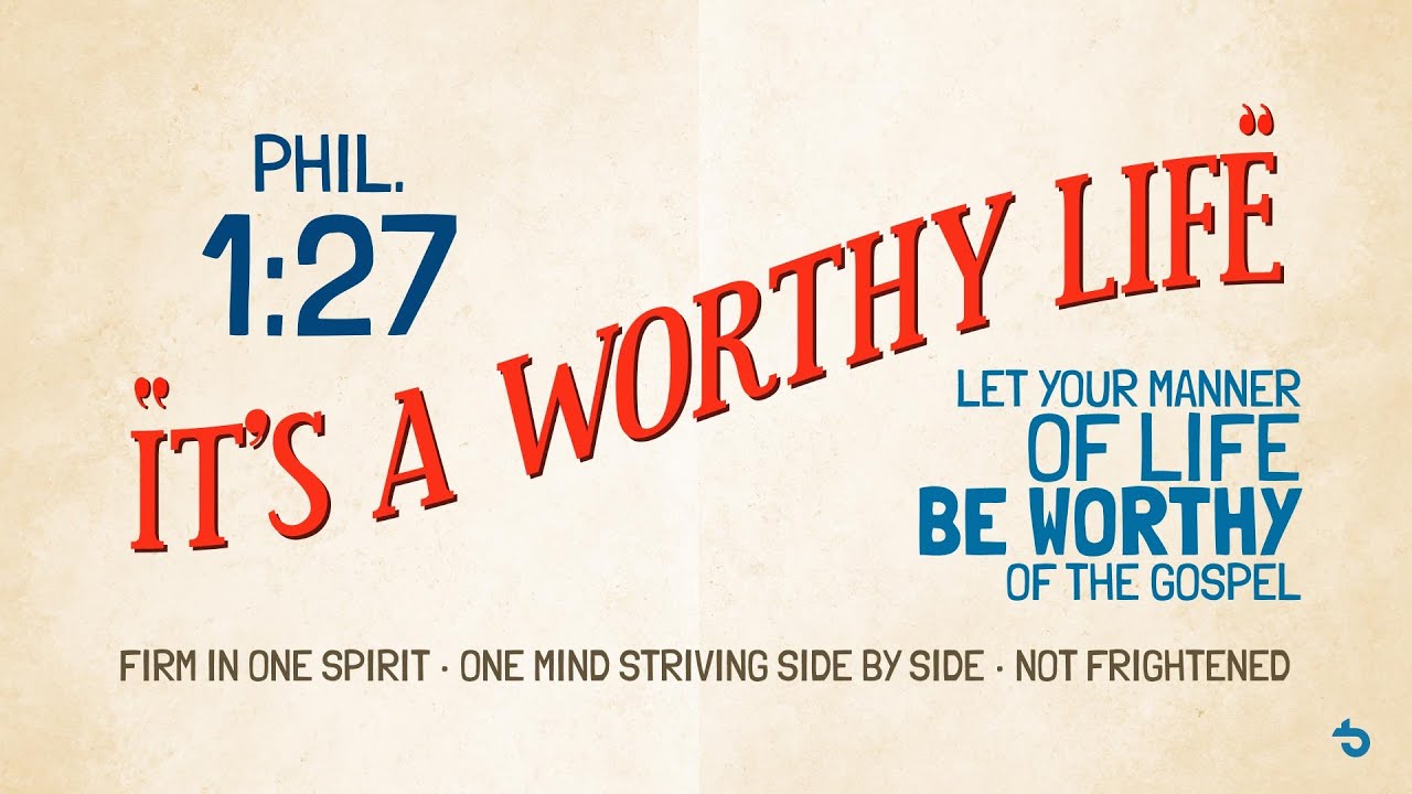 It's a Worthy Life - 12/24 Worship - YouTube