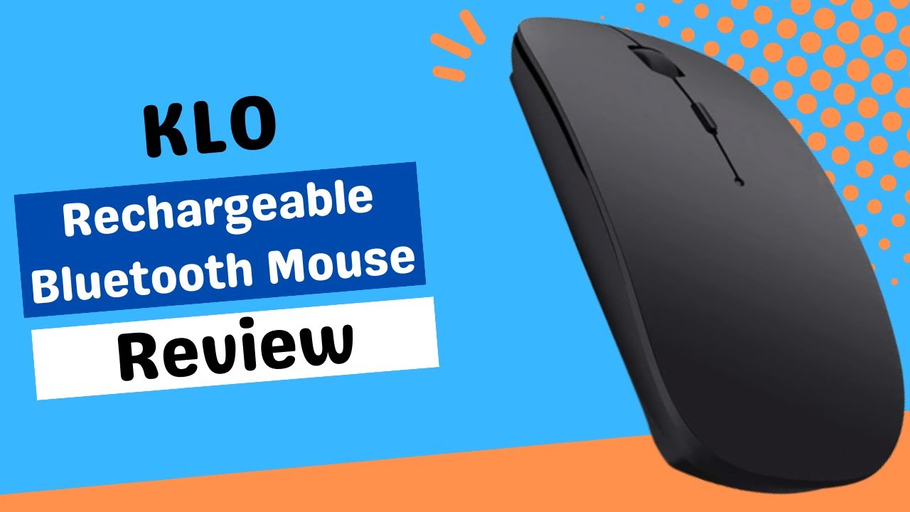 KLO Rechargeable Bluetooth Mouse: Seamless Mobility for Mac Devices ...