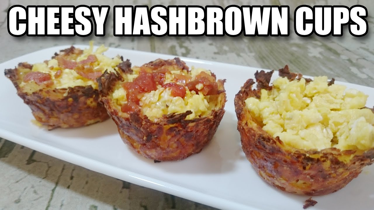 Cheesy Hash Brown Cups Recipe Episode 214 Youtube
