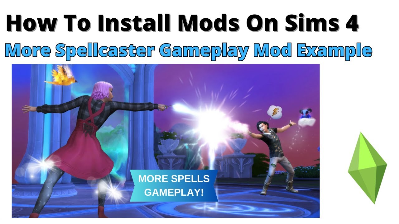 How To Install More Spellcaster Gameplay For Sims 4 | 2024 - YouTube