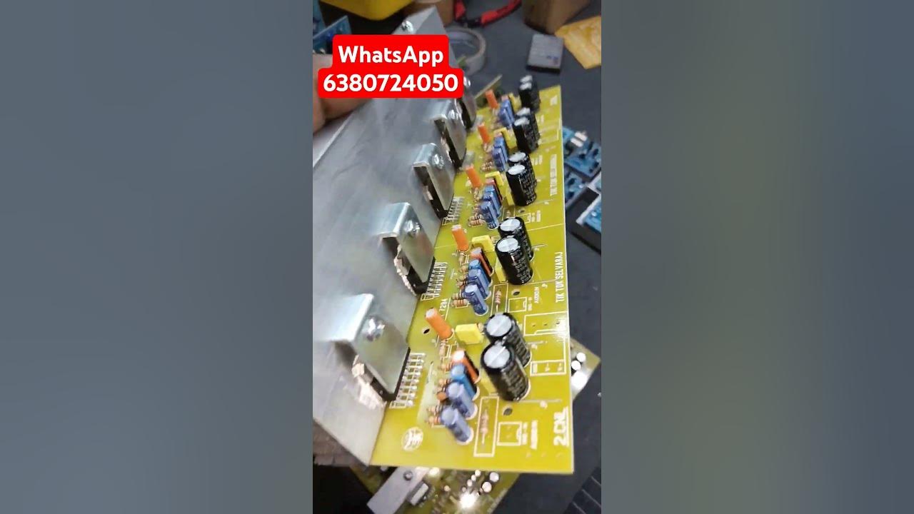 Tda7294 #100 Watts board - YouTube