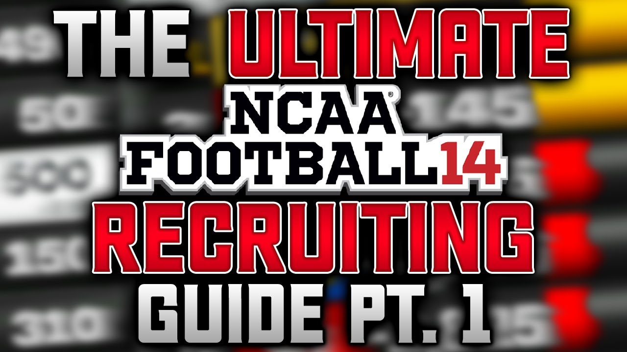 The Ultimate NCAA 14 Recruiting Guide Pt. 1 (Ft. NitroDrive) - YouTube