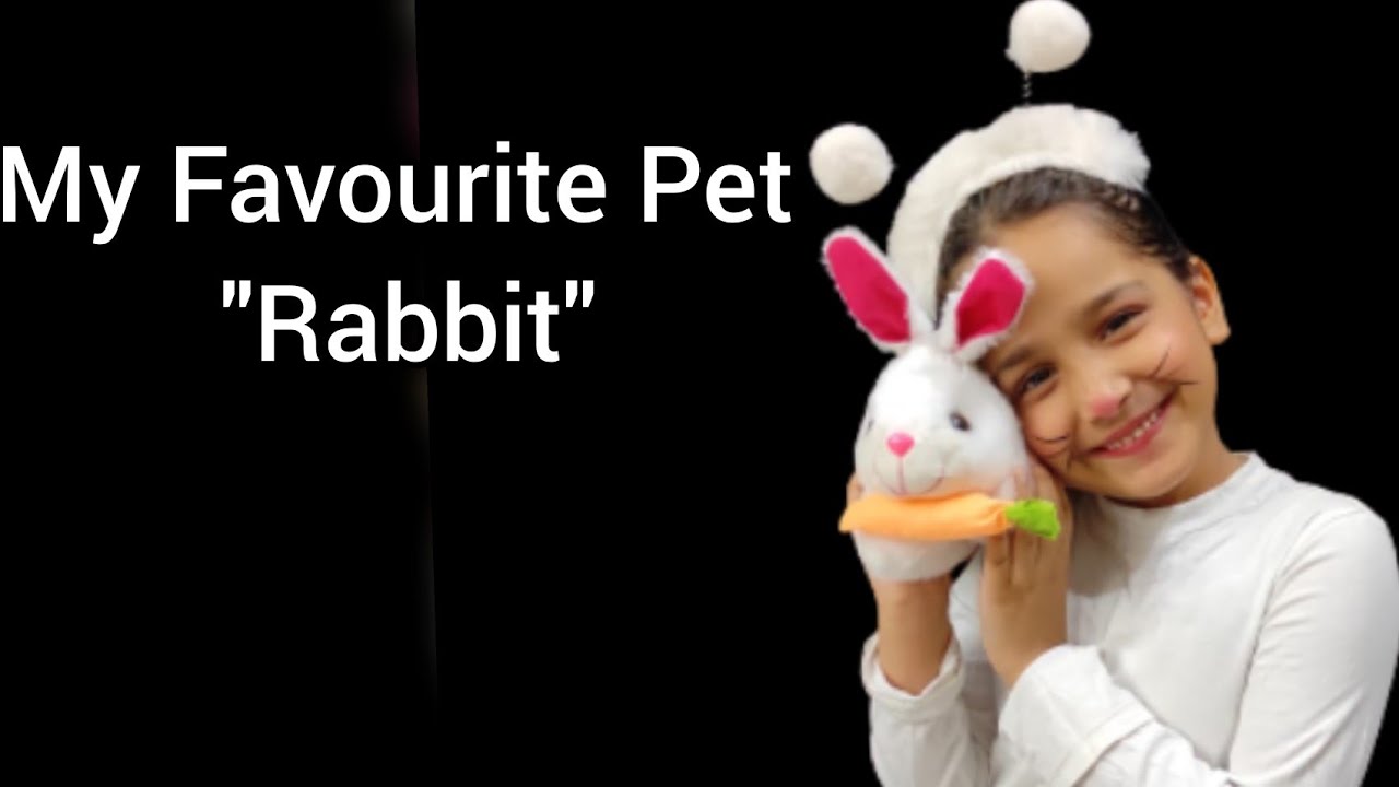 My Favourite Pet "Rabbit" | Rhyme on Rabbit(bunny) | poem on Rabbit ...