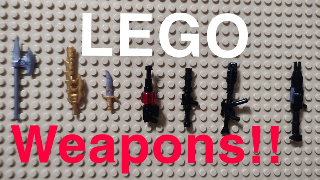 build better LEGO weapons today! - YouTube