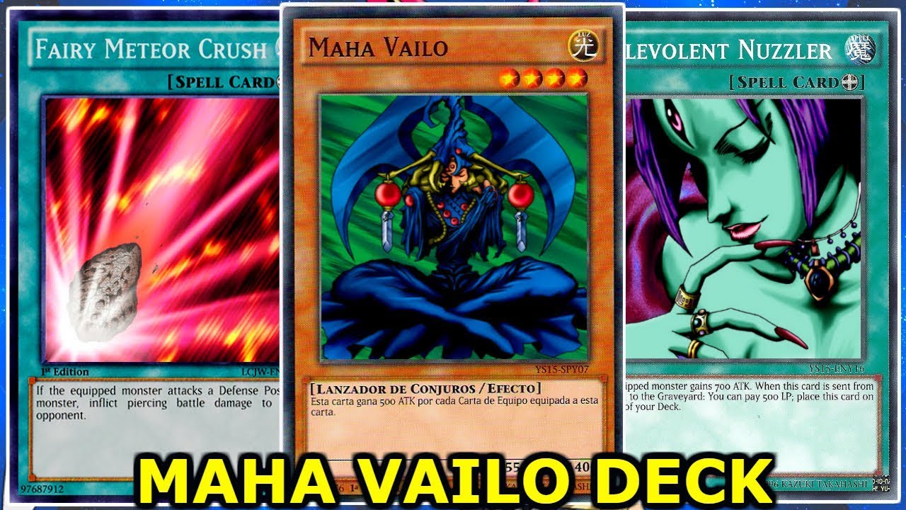 Yu-Gi-Oh! Power of Chaos Joey the Passion - MAHA VAILO DECK - YouTube