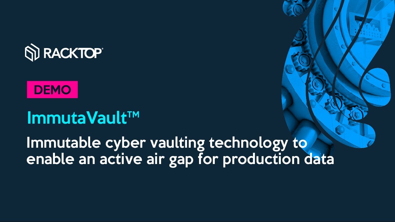 ImmutaVault™ Immutable Cyber Vaulting Technology to Enable an Active ...