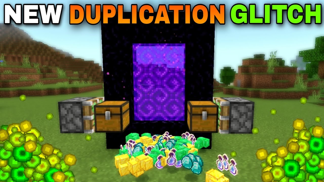 NEW DUPLICATION GLITCH in Minecraft Bedrock 1.19.60 | Minecraft Bedrock ...