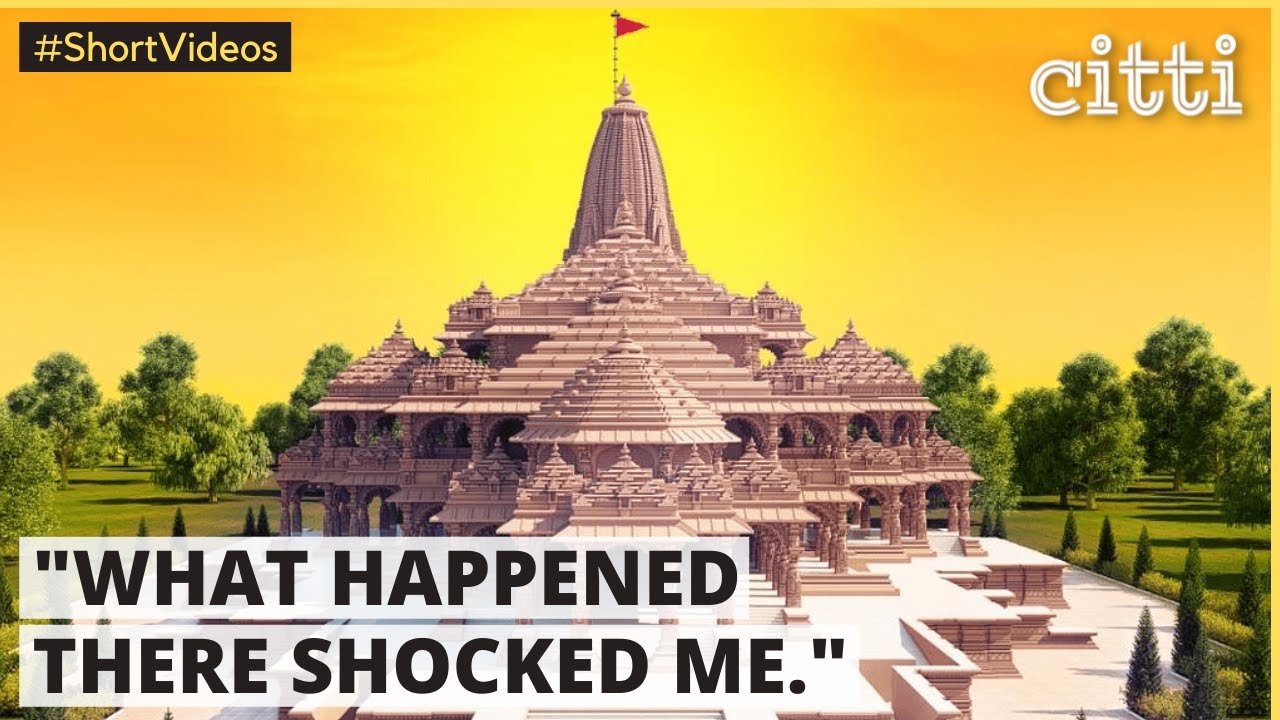 "I was the only Christian at a Hindu gathering on the Ram Mandir ...