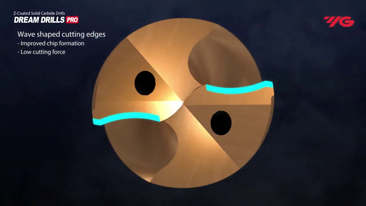 YG-1 Dream Drill Pro for Performance Steel & Cast Iron Drilling - YouTube