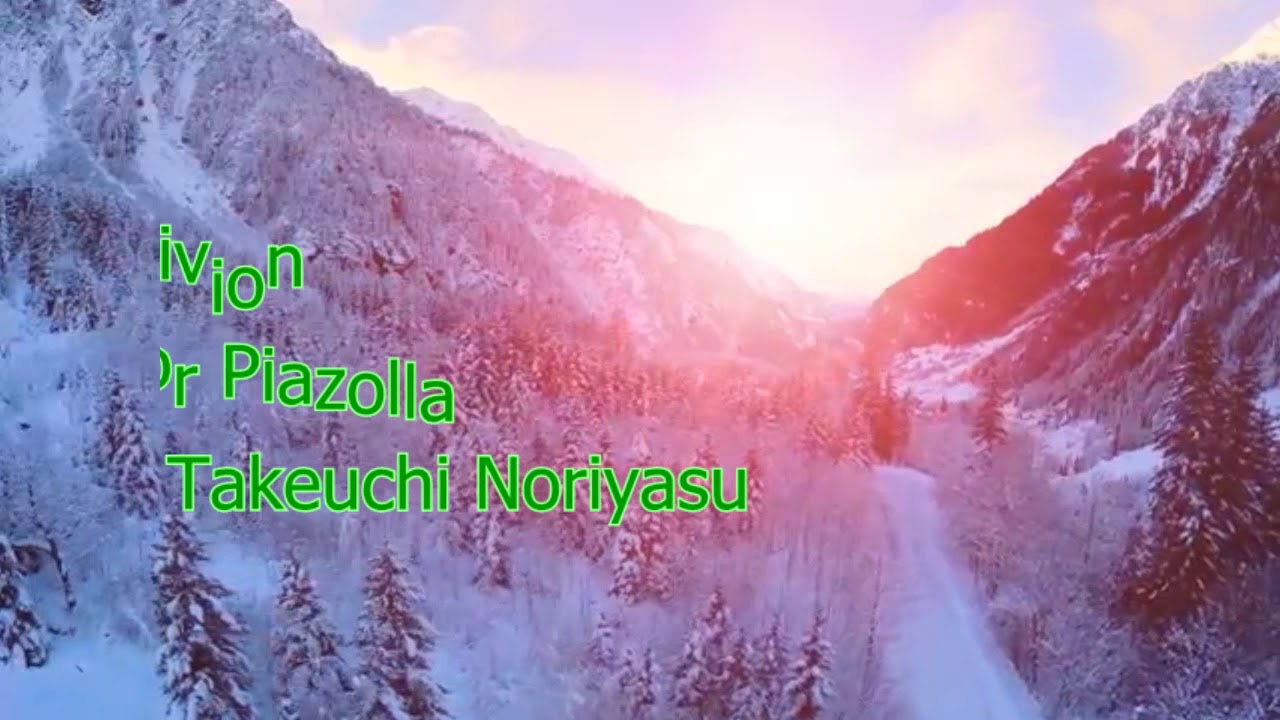 'Oblivion' Astor Piazolla arr. Takeuchi Noriyasu - YouTube