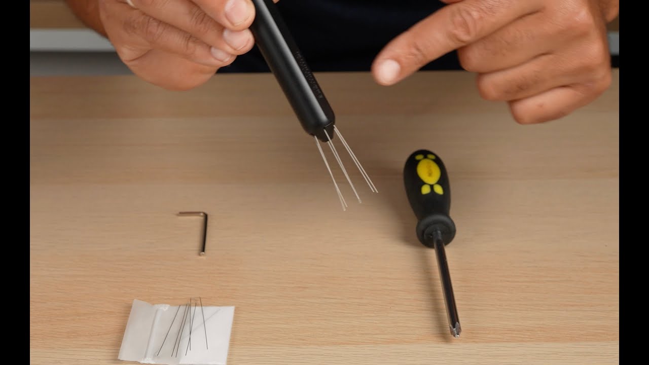 CHANGING THE NEEDLES ON THE FLICK WDT - YouTube