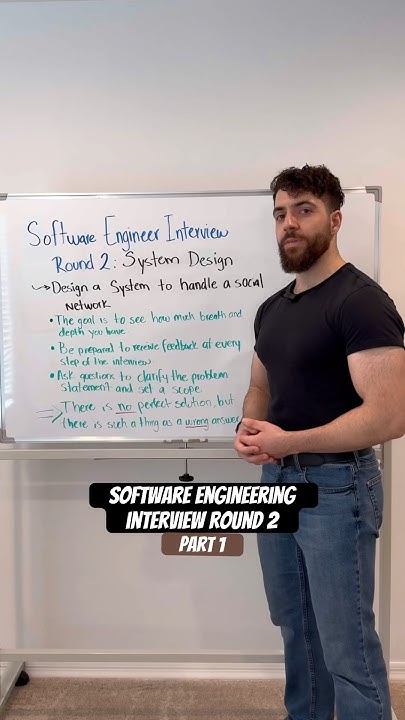 System Design Interview | Part 1 #systemdesign #techinterview - YouTube