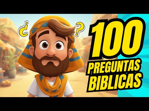 100 PREGUNTAS FACILES DE LA BIBLIA 🤩💯📖| 100 ACERTIJOS BIBLICOS