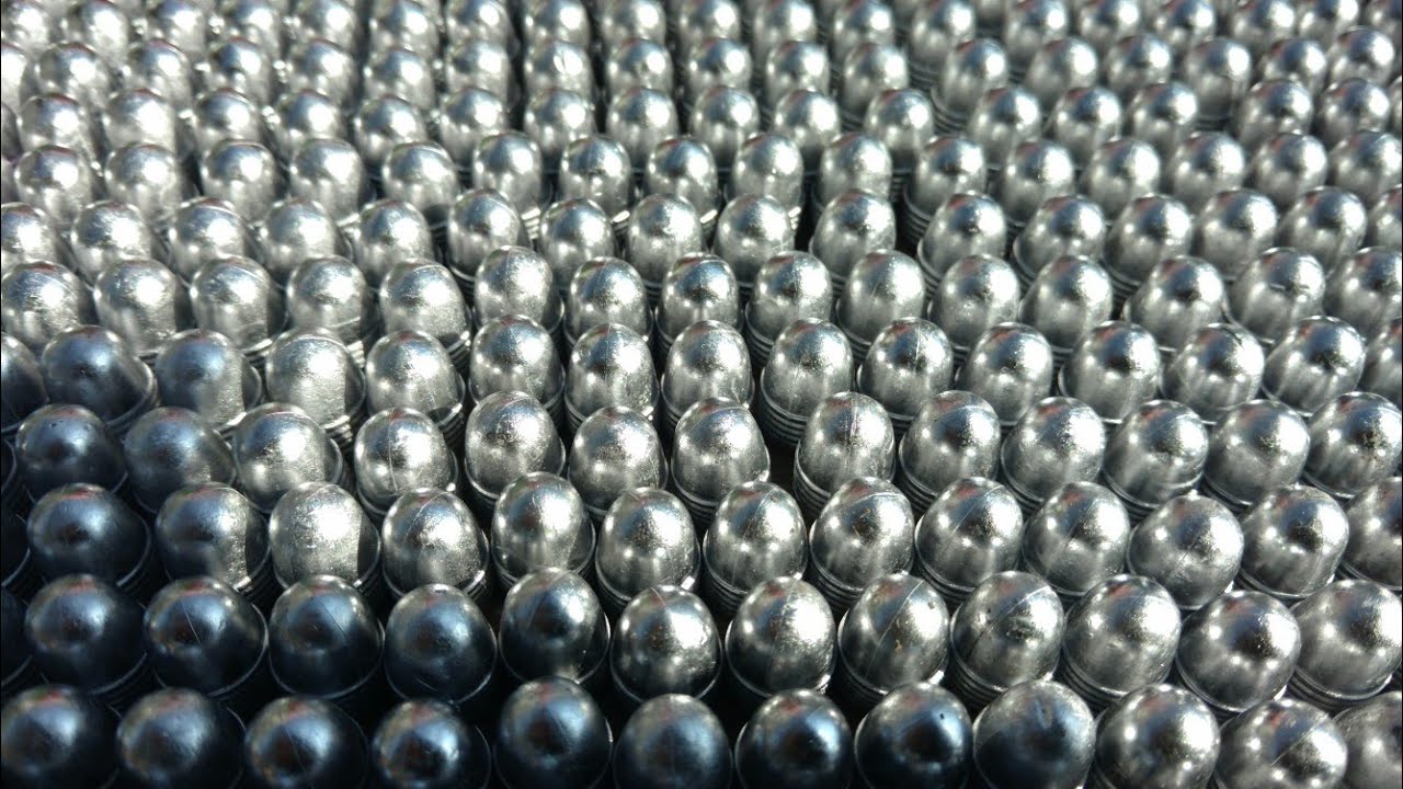 Casting .45 ACP 230 grain Tumble Lube - YouTube