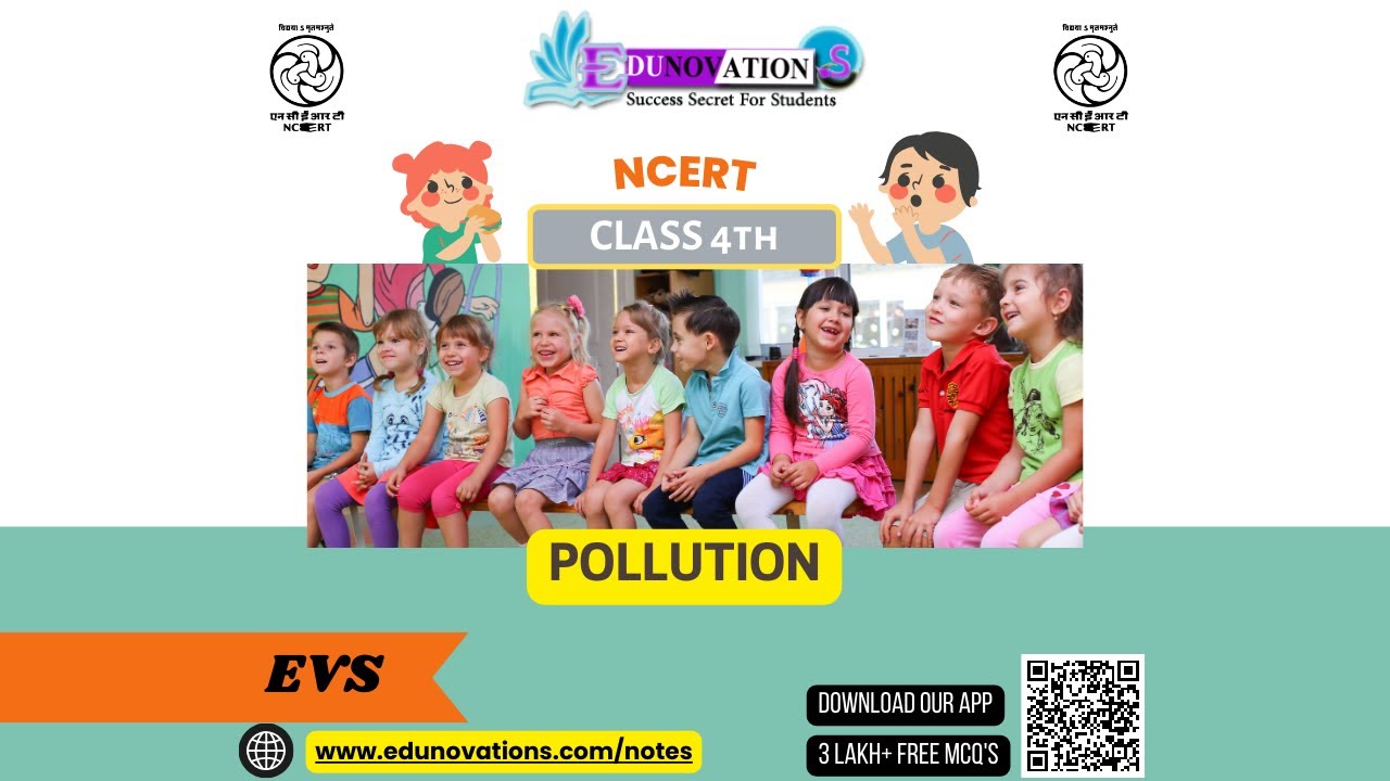Pollution | NCERT Class 4 EVS | different types of pollution | how to ...