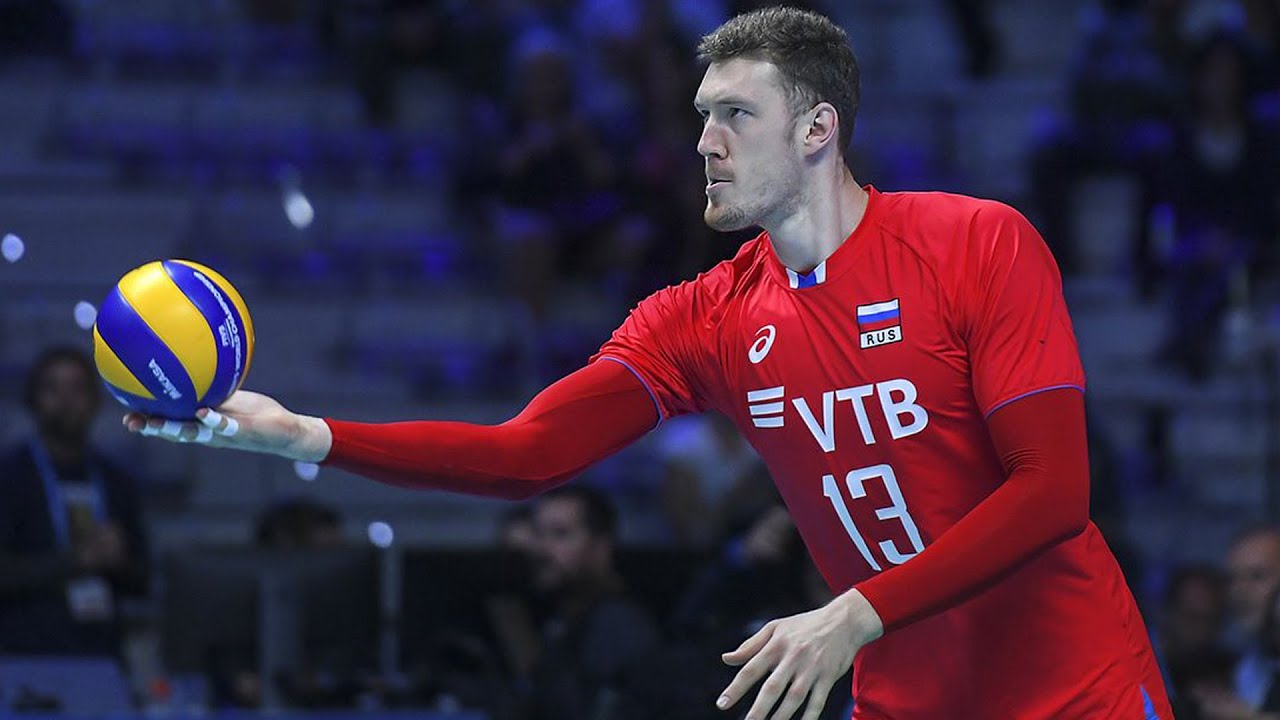 Volleyball Titan - Dmitriy Muserskiy | 218 cm - YouTube