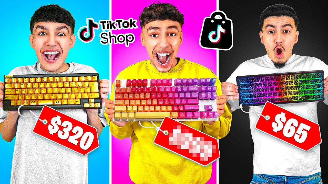 We Bought Keyboards From TikTok Shop To Play Fortnite! - YouTube