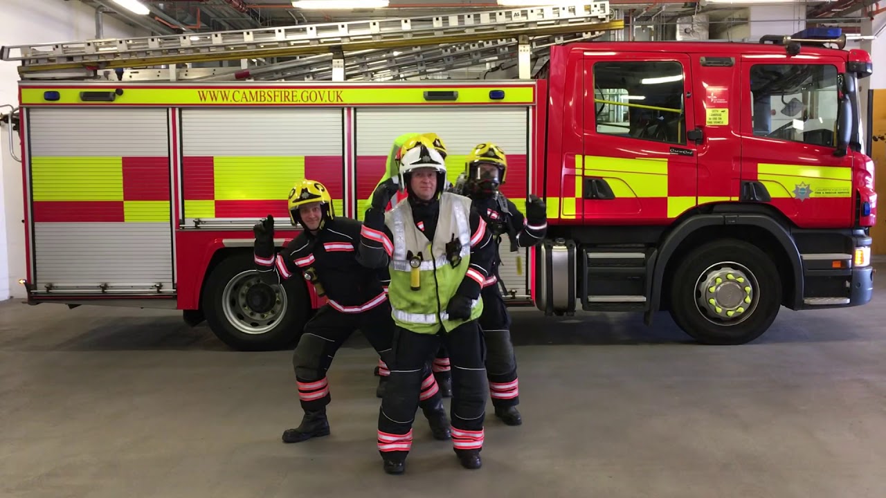 Cambridgeshire firefighters dancing to Olly Murs for Saturday Night ...